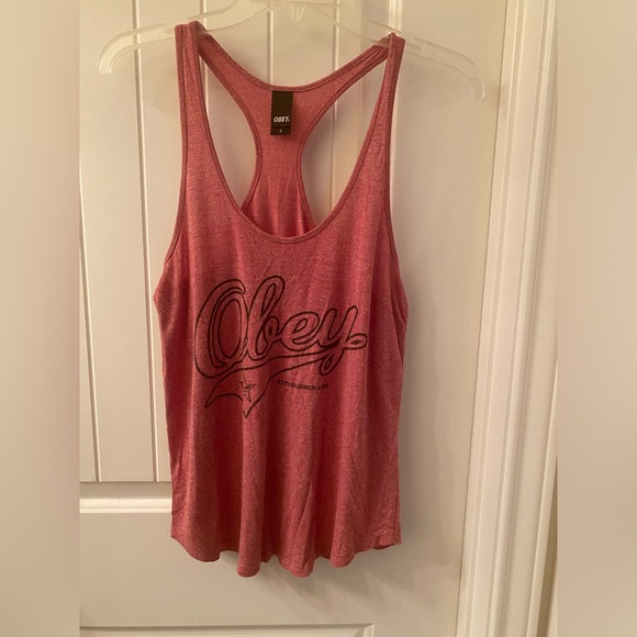 Obey | Tops | Razor Back Obey Tank | Poshmark